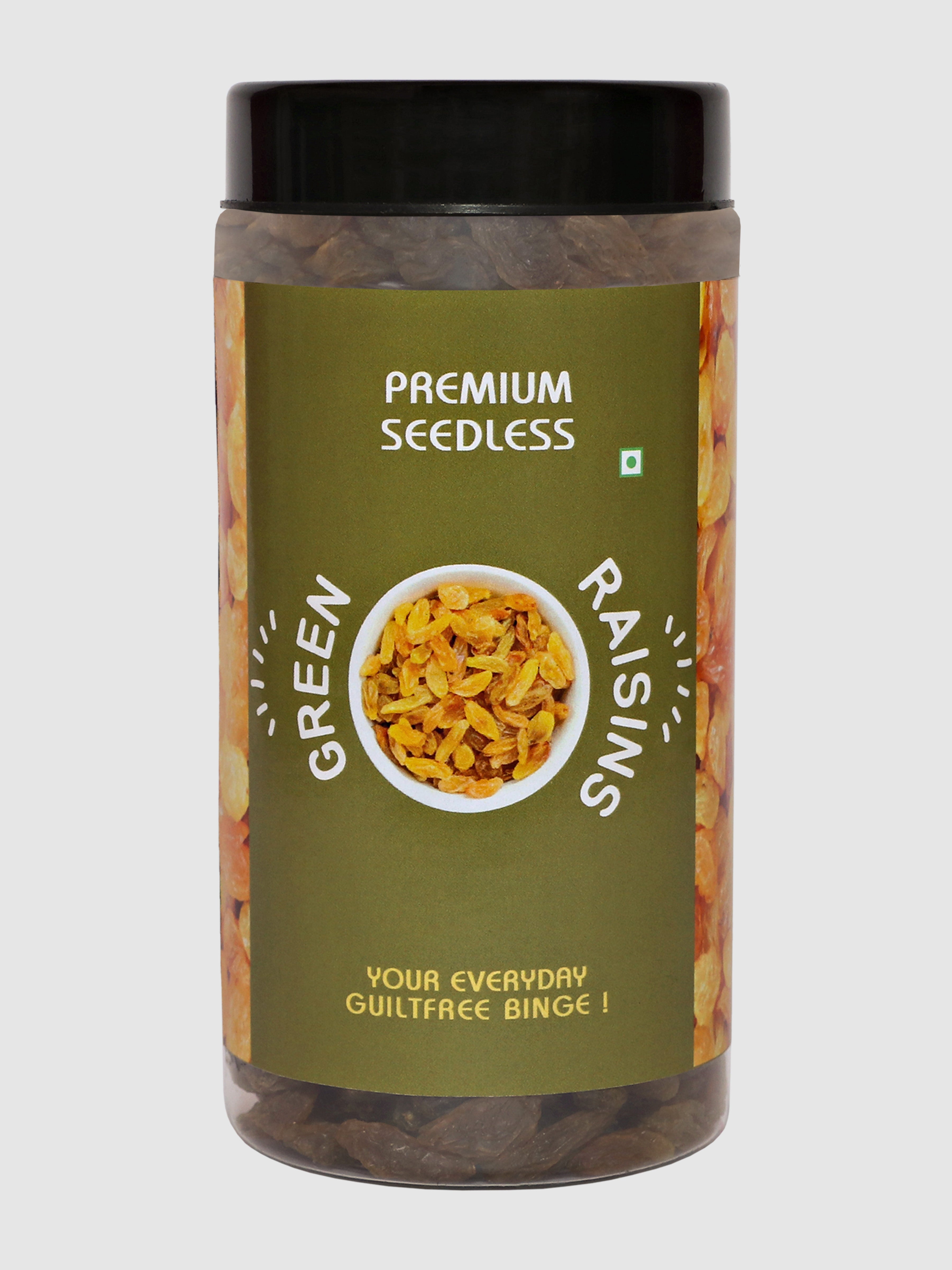Premium Seedless Green Raisins 250 G– Two and A Bud